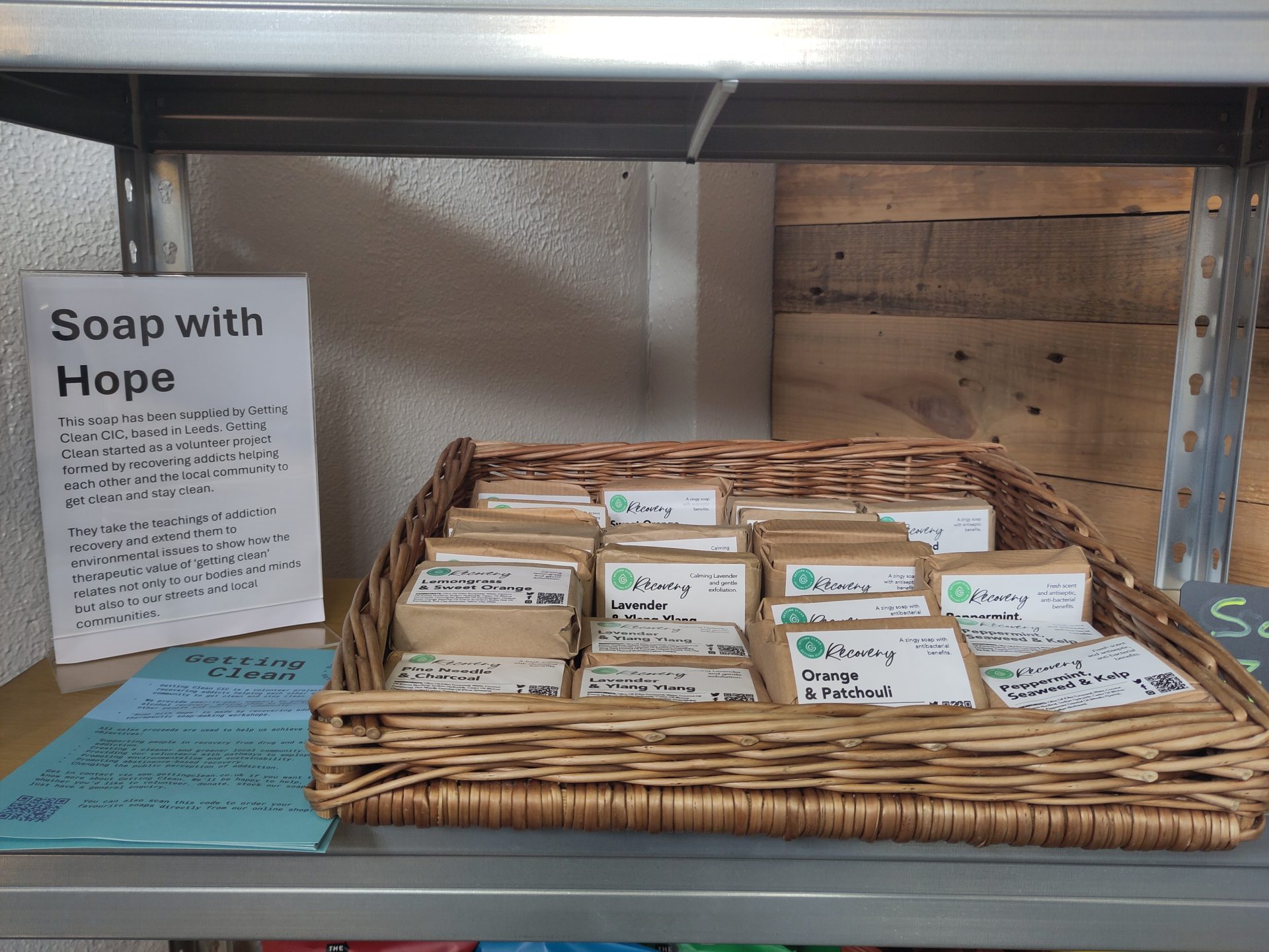 We now stock soap in our farm shop - The Oswin Project